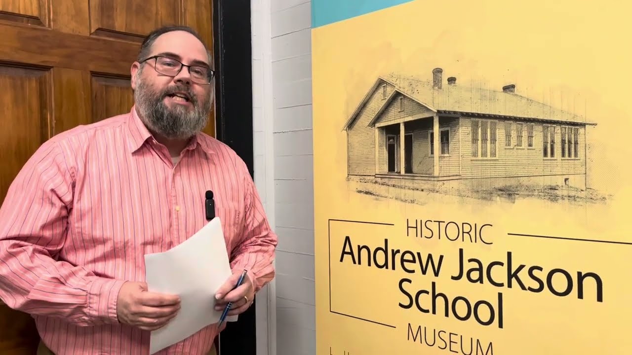 Page Valley Livin' visits the Andrew Jackson School Museum | PVN